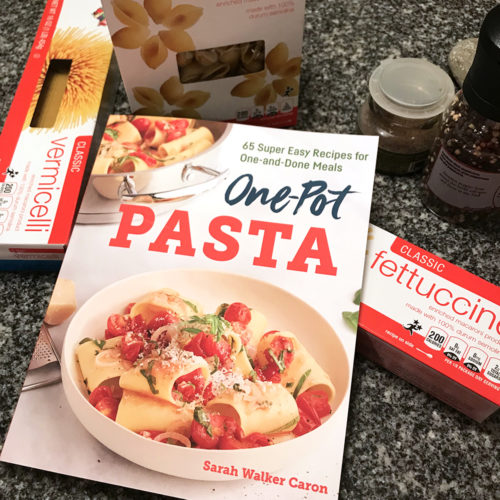 My Newest Cookbook is the One-Pot Pasta Cookbook