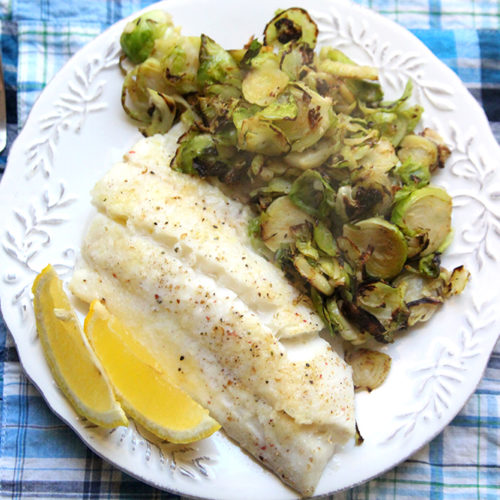 Parmesan Baked Haddock with Lemon and Garlic | Sarah's Cucina Bella