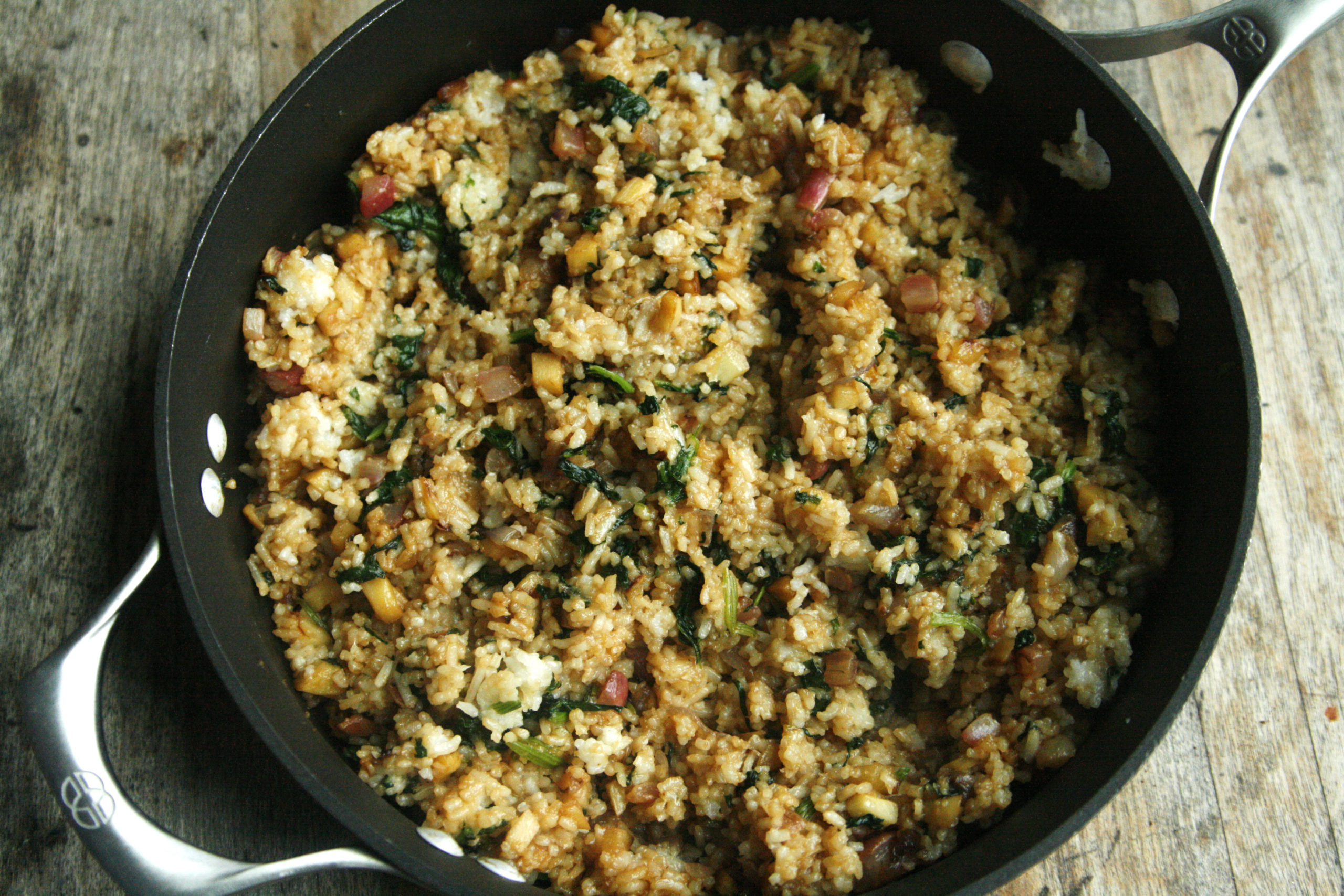 Spring Veggie Fried Rice Recipe | Sarah's Cucina Bella
