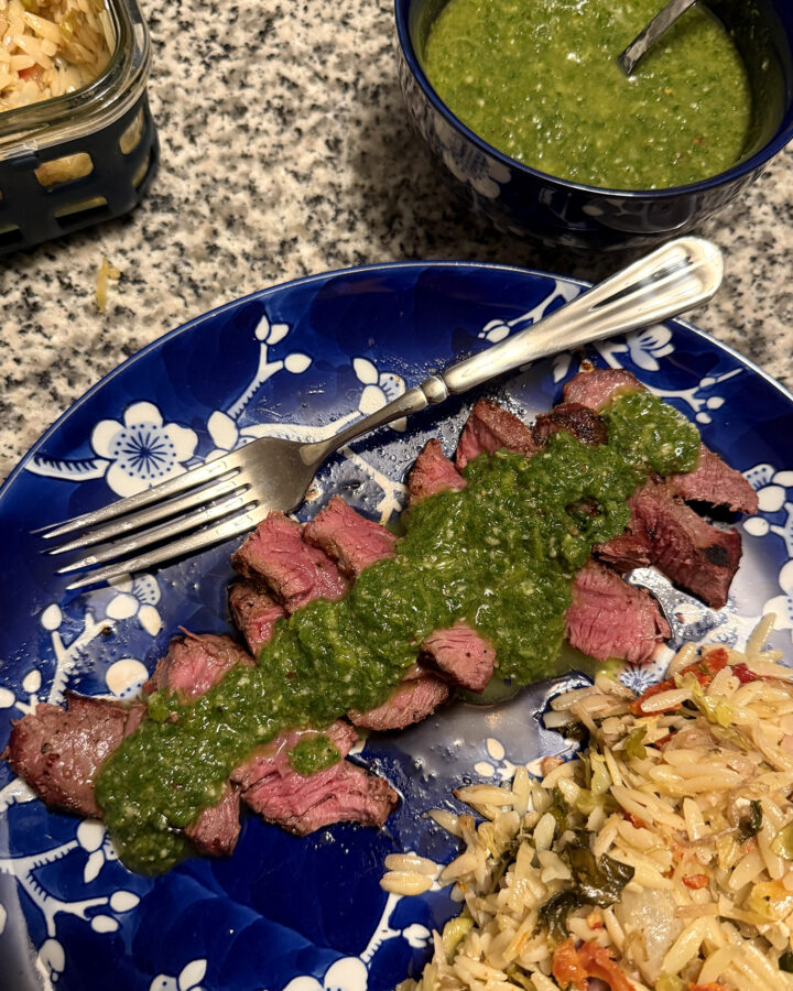 Radish Greens Chimichurri Recipe | Sarah's Cucina Bella
